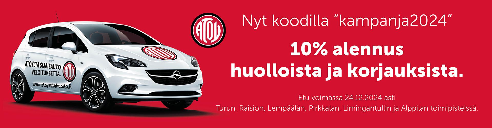Autohuolto ja autokorjaamo Tampereella | Atoy Autohuolto